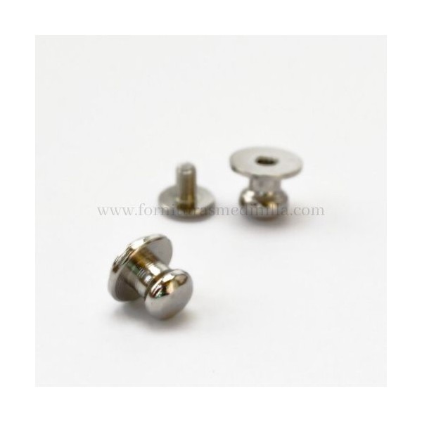 Large screw back button